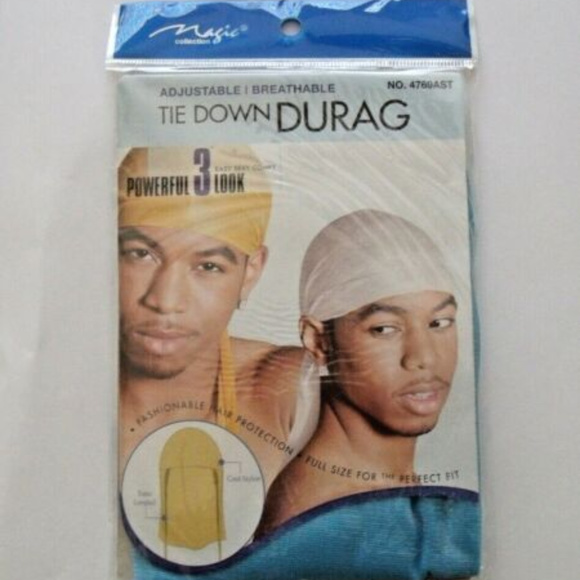 Accessories | Durag Sky Blue 2pcs Smooth Thick Shiny Silky Cap | Poshmark